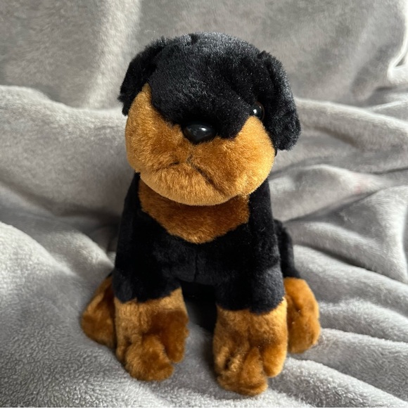 plushland | Toys | Plushland Rottweiler Plush Stuffed Animal Dog ...